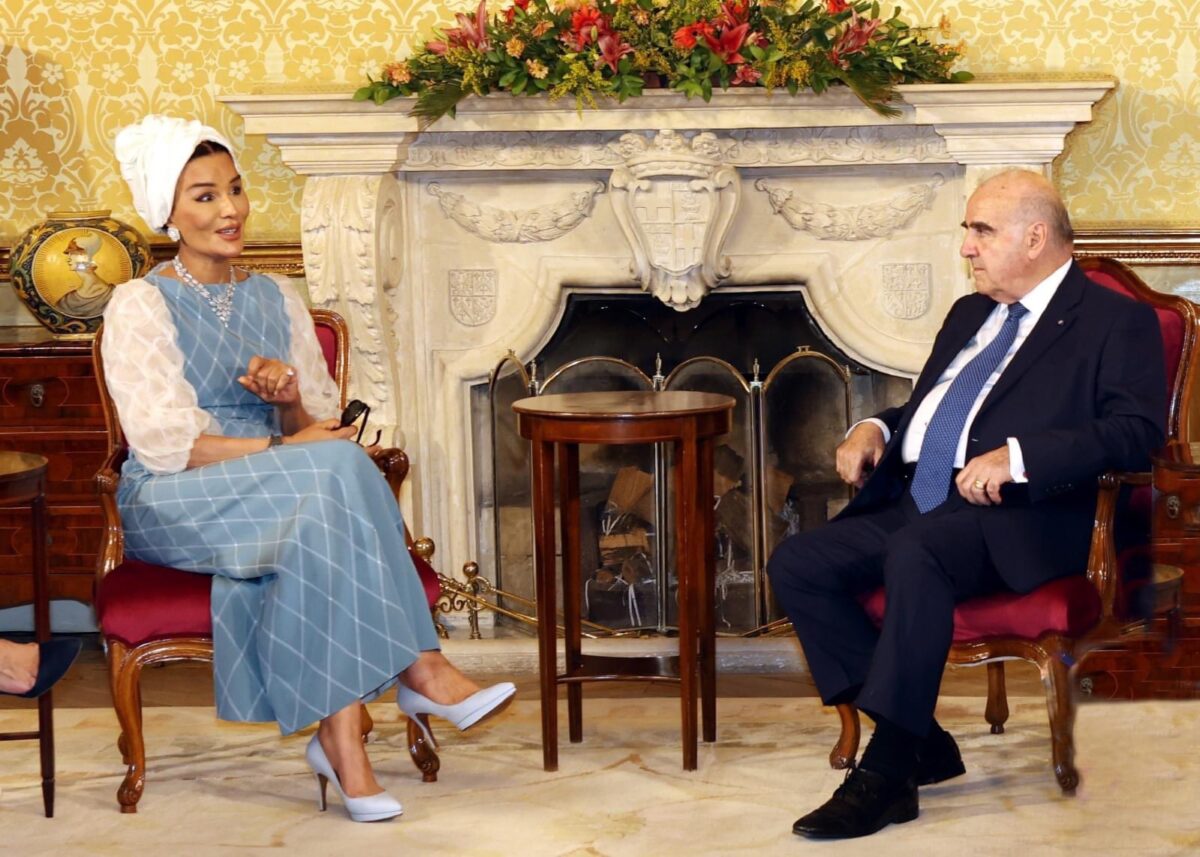 Sheikha Moza's Elegant Appearance in Malta: A Blend of Diplomacy and ...