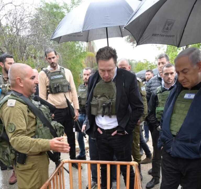 Elon Musk's Controversial Tour with Netanyahu in Israeli Settlements ...