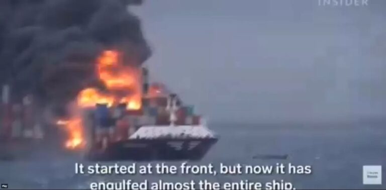 Unveiling the Truth: Decoding the Israeli Cargo Ship Fire in the Indian ...