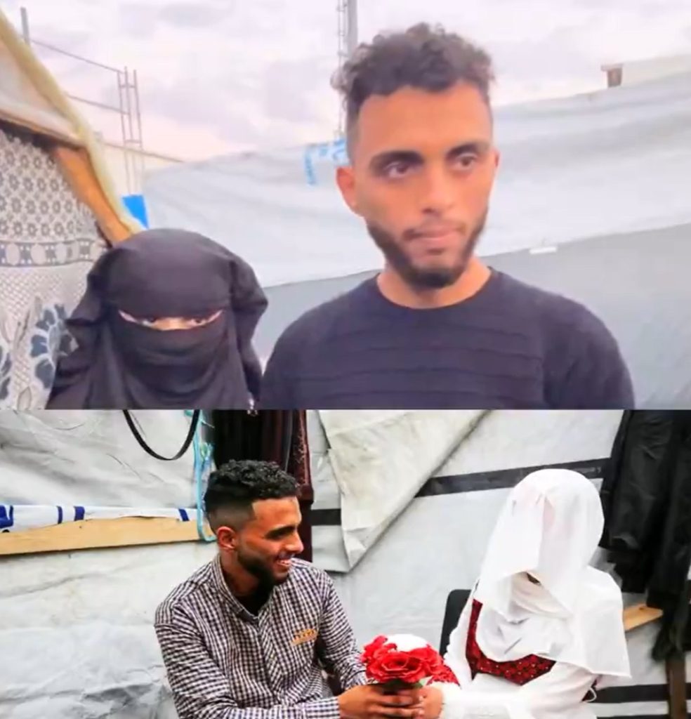 Bride of Rafah Mahmoud and Shaimaa appear in a new video: 'Alive, We ...