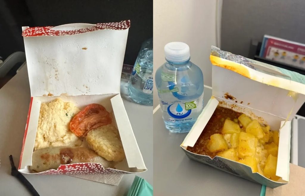 Passenger's Shocking Experience: Inedible Meals and Dirty Conditions on ...