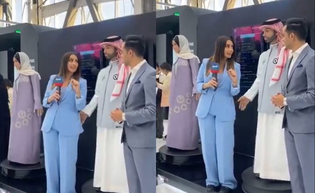 Controversy Over Saudi-Made Robot's Alleged Harassment of TV Presenter ...
