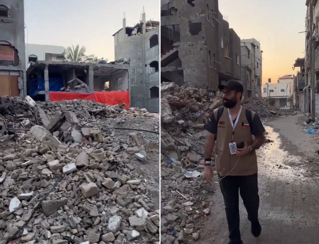 Kuwaiti Aid in Gaza: Witnessing Devastation, Providing Relief - Watan